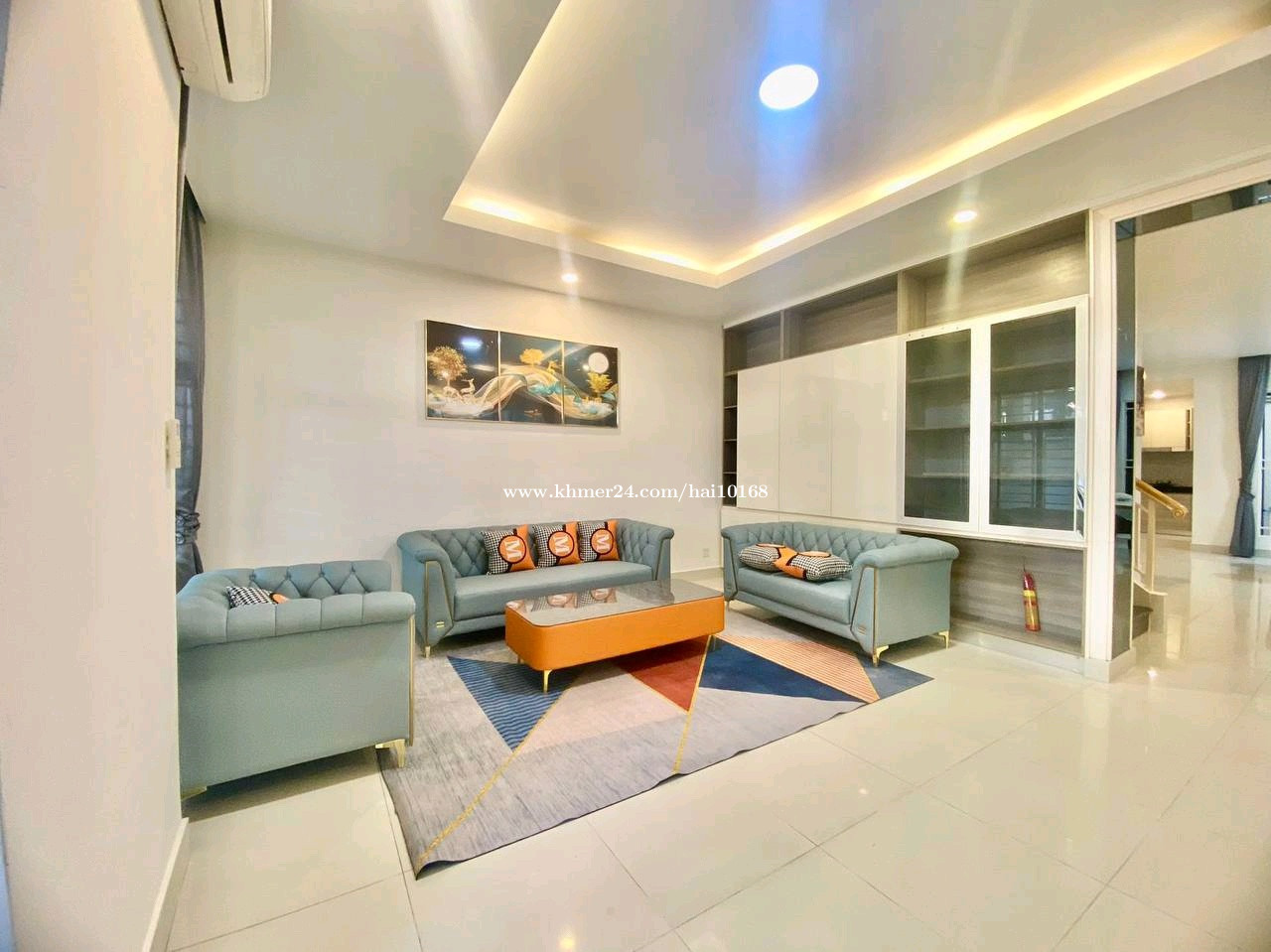 Twin Villa for rent in Borey Peng hout 60m price $2380.00 in Chak ...