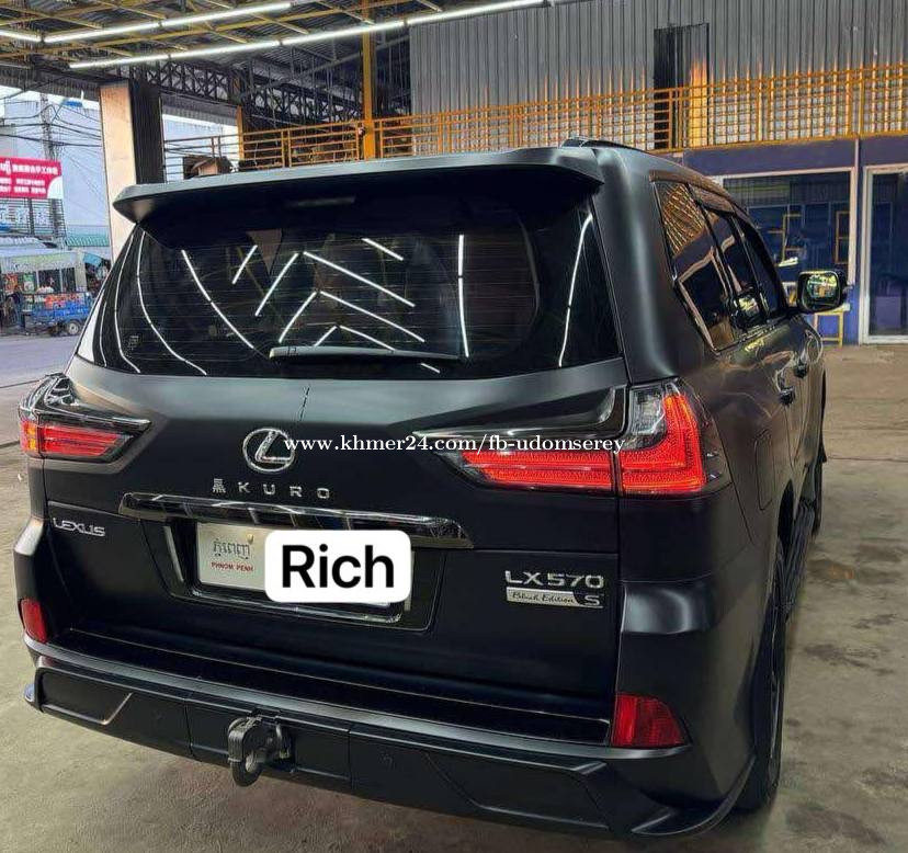 Lexus 570 Kuro 019 ហ្សុីន១ជុំម្ចាស់ដើមទី១ price $160000.00 in Samraong ...