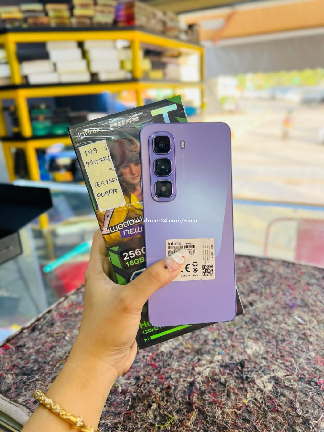 Infinix Hot 50 price $129.00 in Sla Kram, Krong Siem Reab, Siem Reap, Cambodia - Zu Na | Khmer24.com