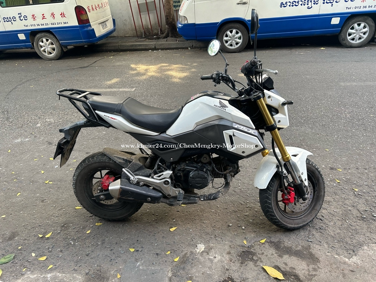 Honda msx zin 125cc year 2016 មានពន្ធកាតគ្រី price $890.00 in Boeng ...