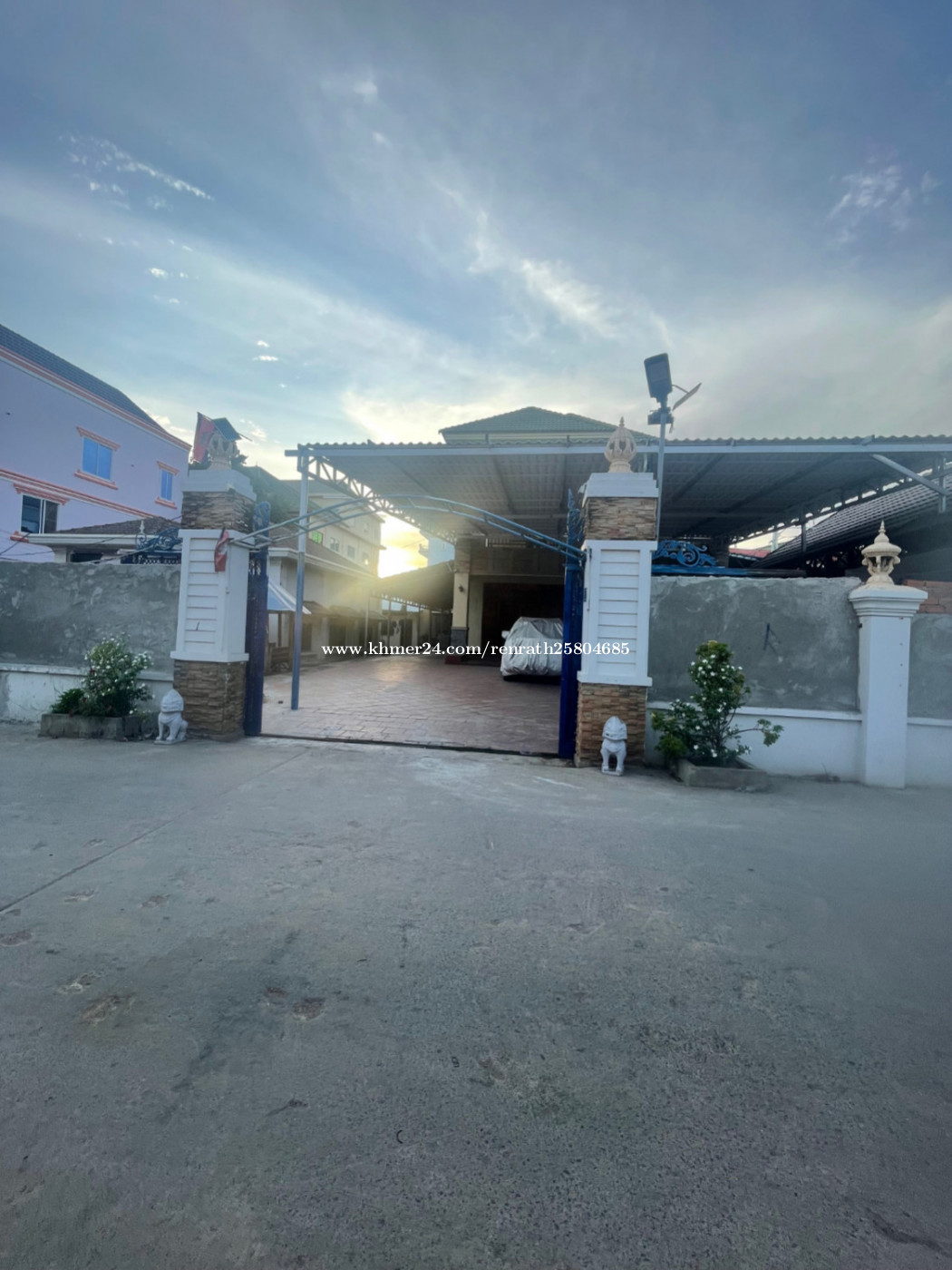 Corner Villa for sale near Phnom Penh International Airport ...