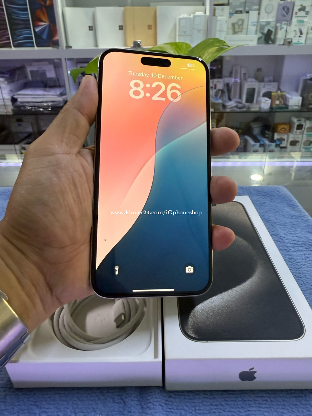 iPhone 15 Pro Max 1TB ZA price $1235.00 in Tuol Tumpung Muoy, Chamkar ...