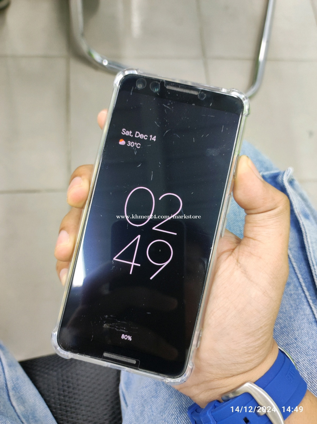 Pixel 3 95% price $55.00 in Chaom Chau 3, Por Senchey, Phnom Penh, Cambodia - Mark 287 | Khmer24.com