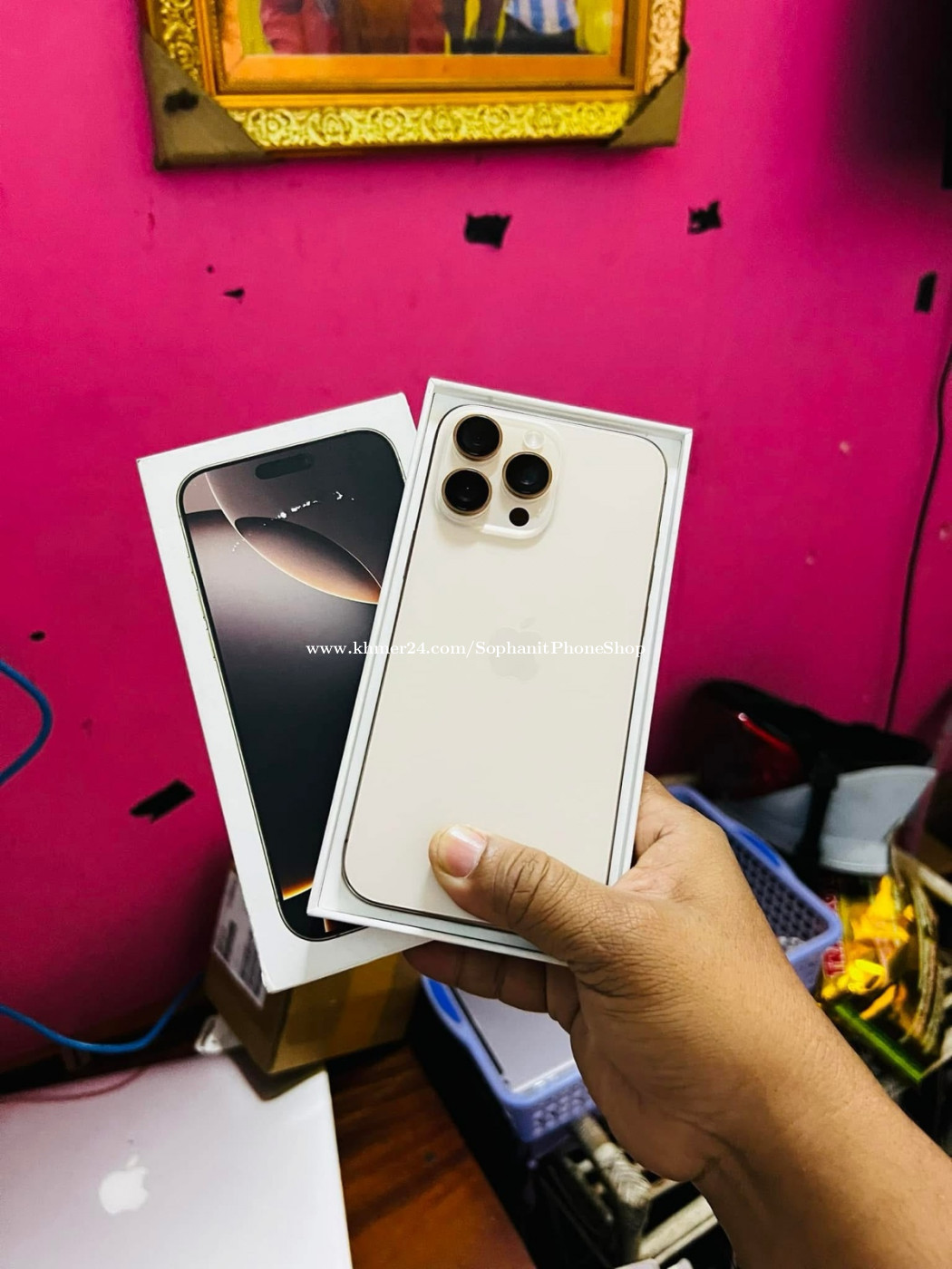 iPhone 16 pro Max 255G price $1150.00 in Boeng Salang, Tuol Kouk, Phnom Penh, Cambodia - ជិវិត ...