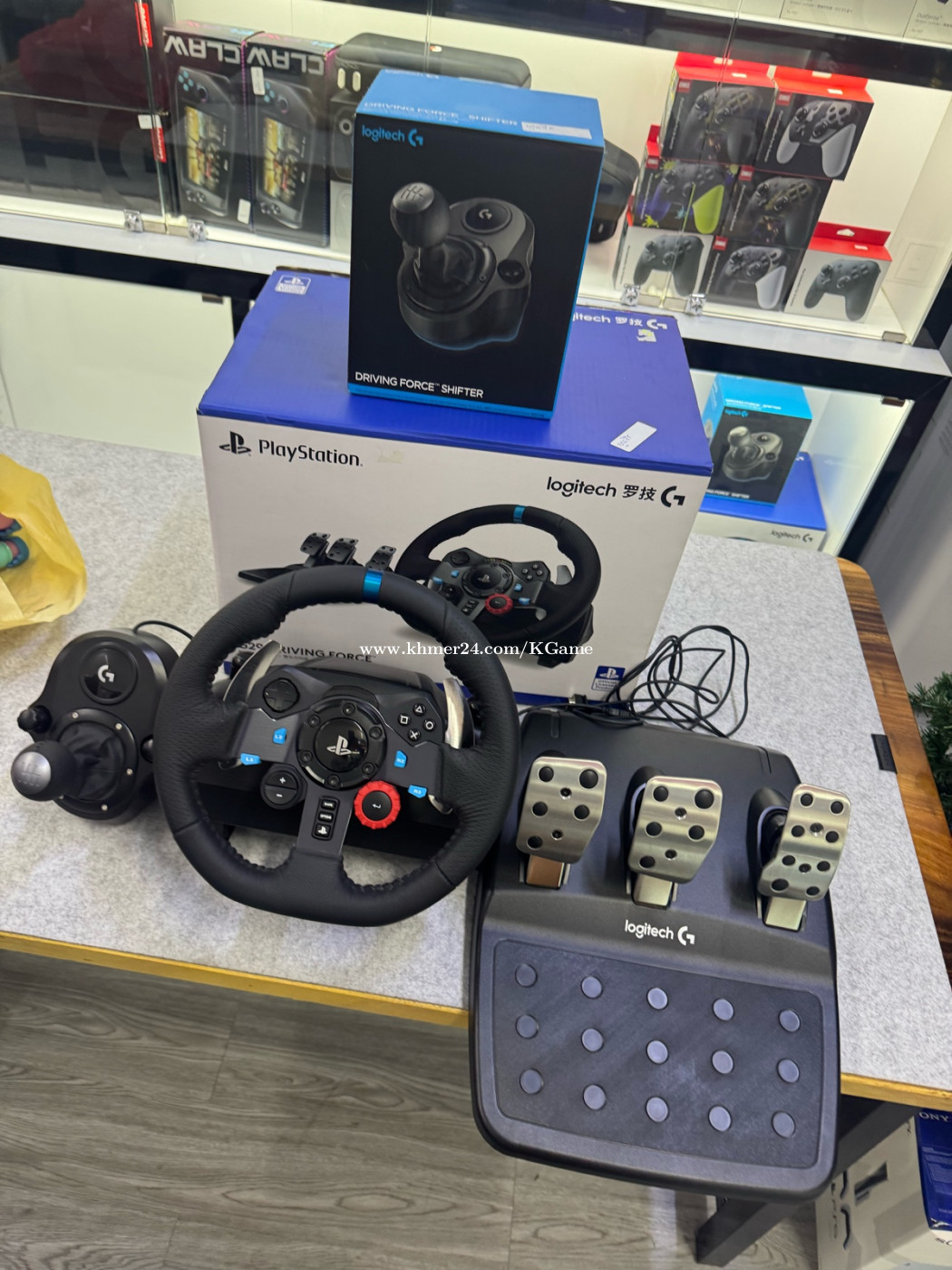 Logitech G29+Shifter 280$ price $280.00 in Veal Sbov, Chbar Ampov ...