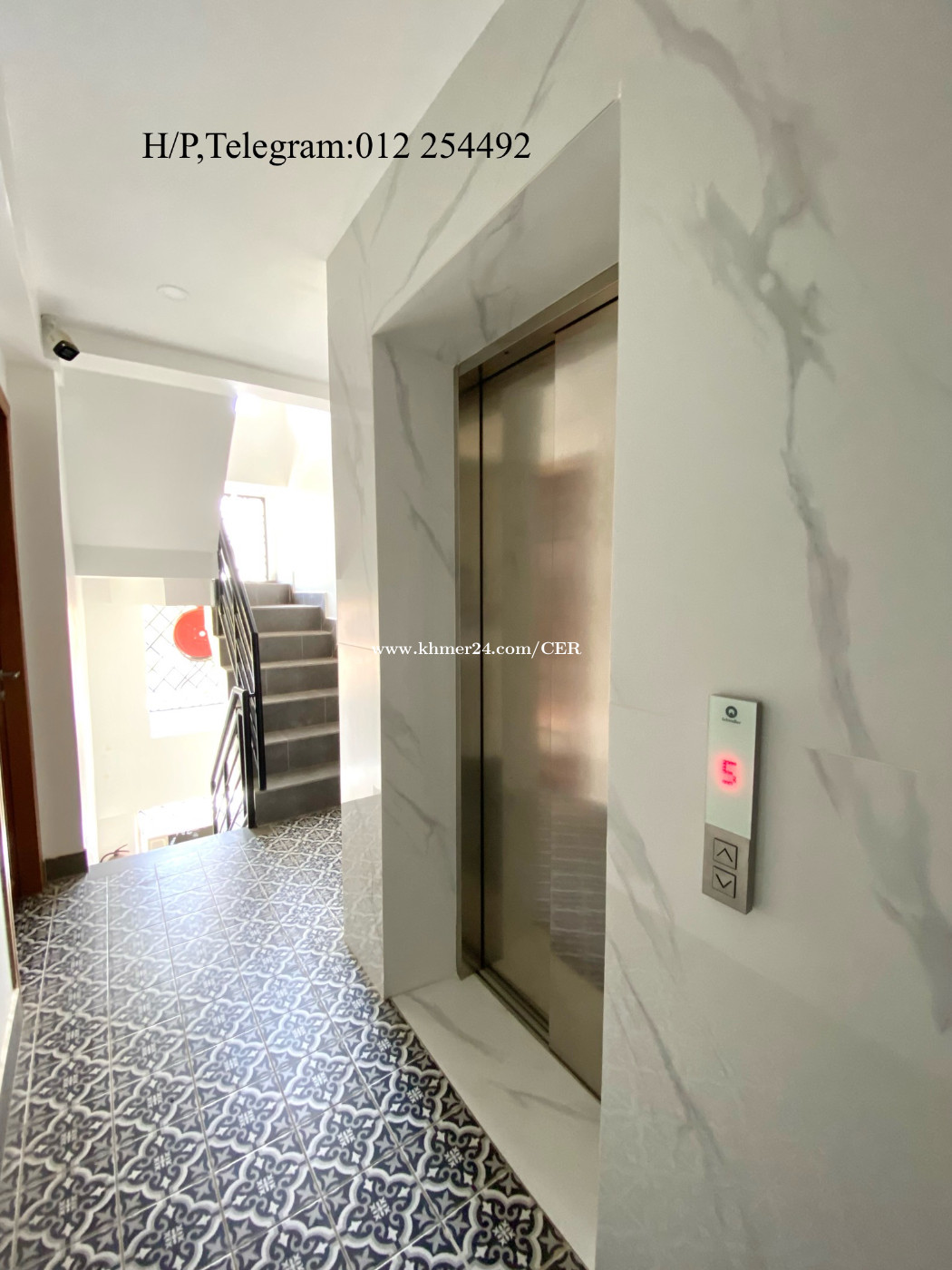 Western Elevator Studio Apartment for Rent price $330.00 in Chakto Mukh, Doun Penh, Phnom Penh ...