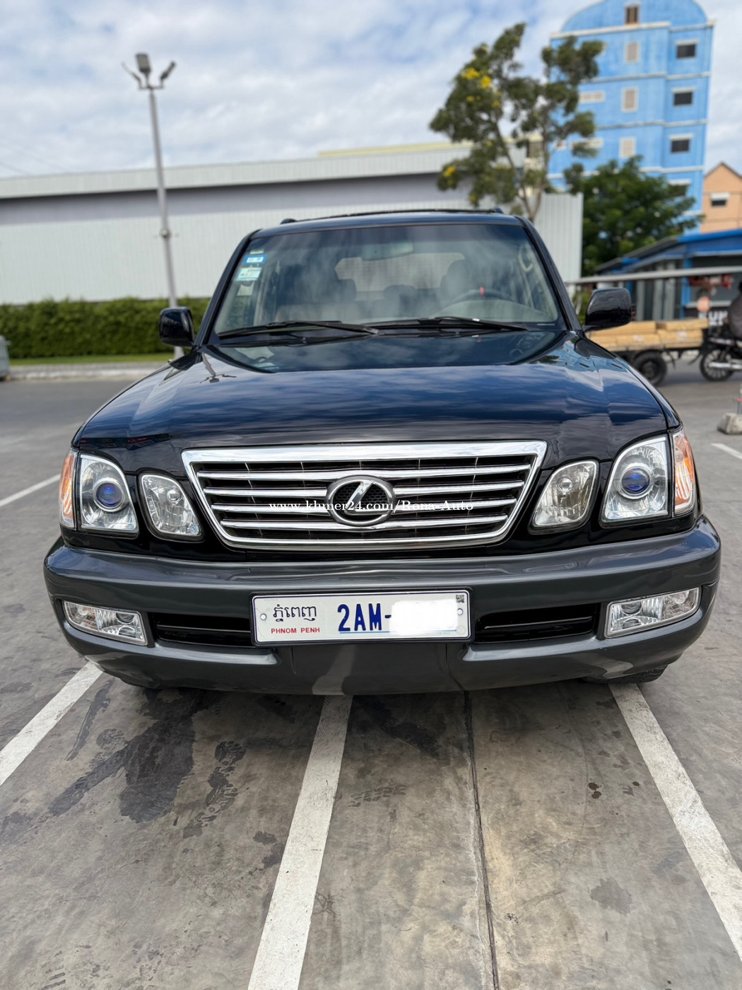 LEXUS LX470 2001 ទឹកថ្នាំសុីន80%ធានាថាថ្មីខ្លាំងបងប្អូន សាំងសុីន price ...