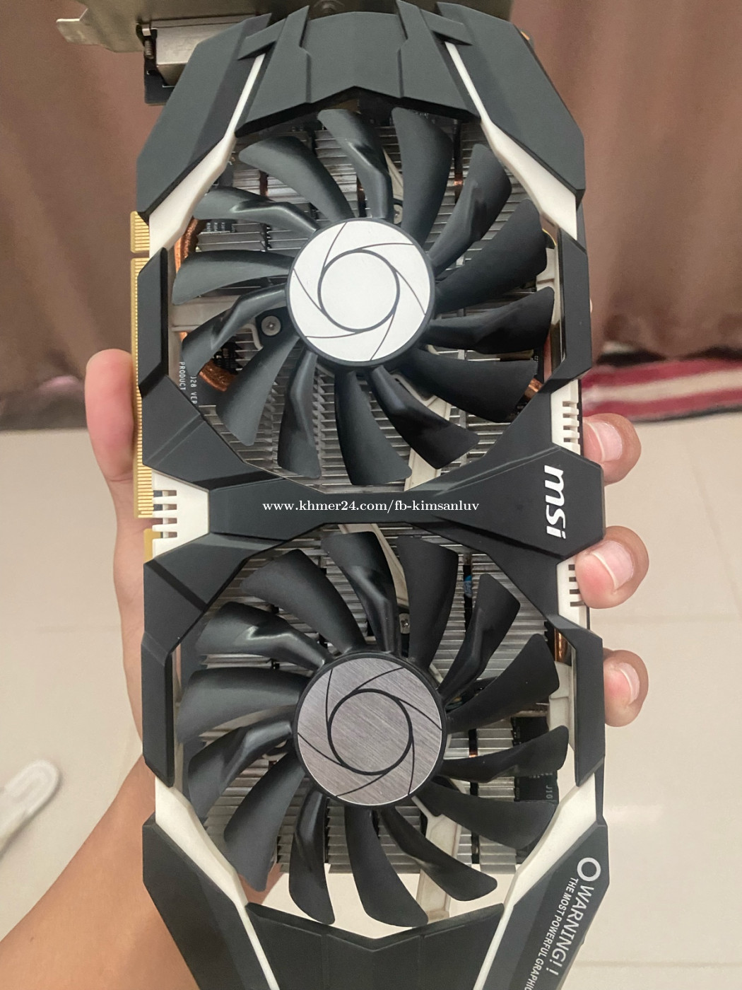 Msi gtx 1060 6g & inno3d gtx 1650 4g D6 price $70.00 in Trapeang Krasang, Por Senchey, Phnom ...