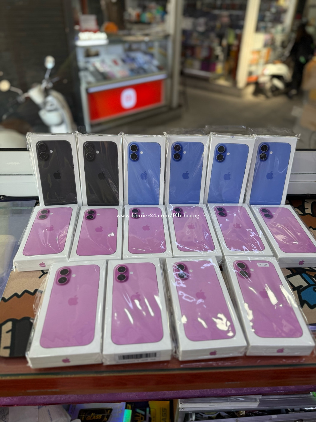 iPhone 16 128G model ZP new box 100% price $840.00 in Phsar Daeum Kor, Tuol Kouk, Phnom Penh ...