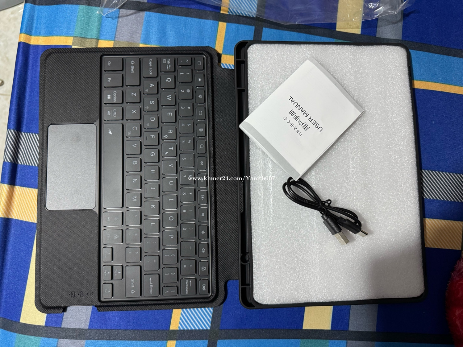 Tab s9 and s9 FE keyboard and case New 100% price $39.00 in Tonle Basak ...