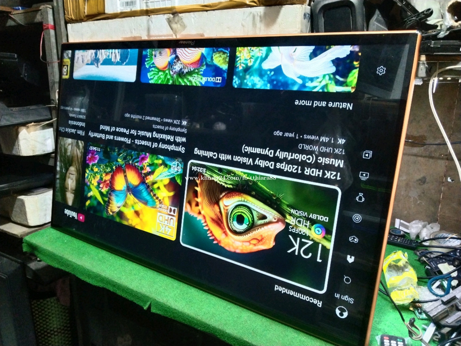 ទូរទស្សន៍50អុីញប្រេីយូធូបបាន price $150.00 in Dangkao, Dangkao, Phnom Penh, Cambodia - ភារ៉ាត់ ...