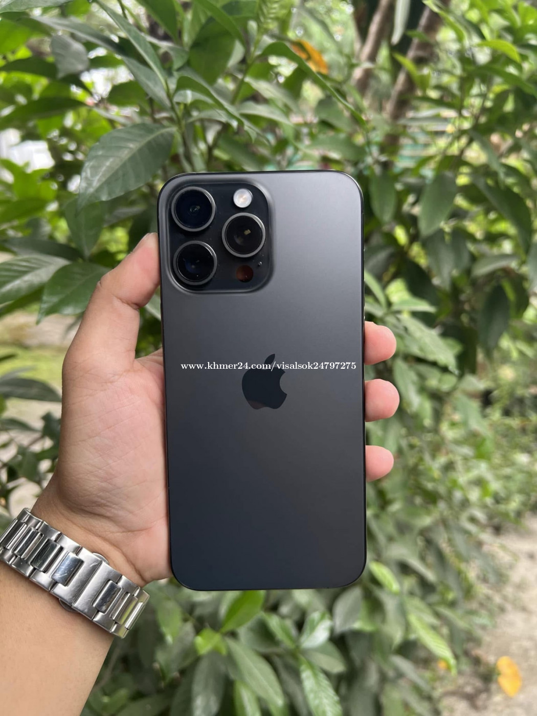 iPhone 15Pro max 256GB ZP/A សំណុំសុីន price $915.00 in Chaom Chau 2 ...