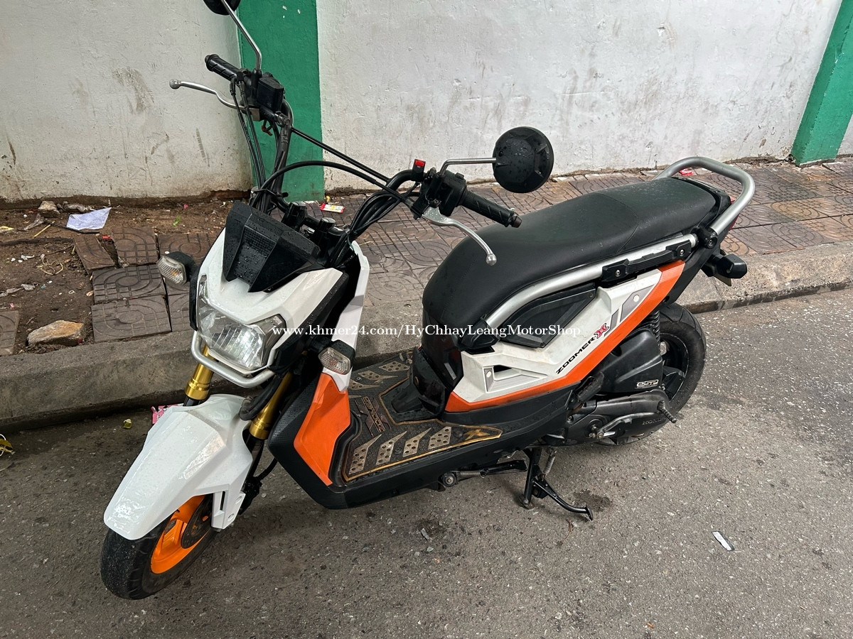 Honda zoomer X zin year 2017 មានពន្ធកាតគ្រី price $690.00 in Boeng ...