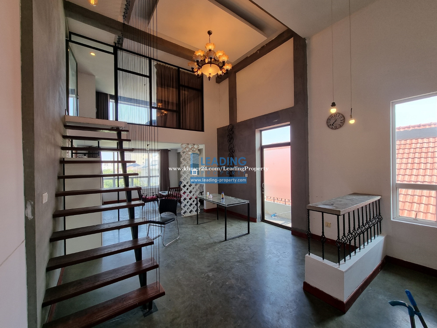 N791 | Beautiful Loft Classical Styled Aaprtment For Rent In Sen Sok Area price $300.00 in Phnom ...