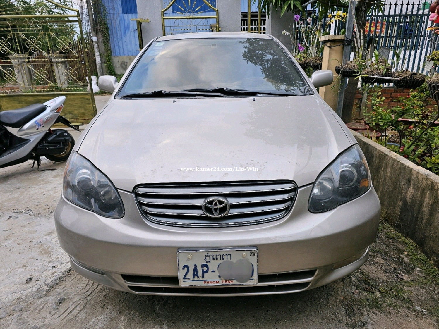 Corolla 03 LE ពោង4 ABS ធានាឡានស្អាត លេងចង្កៀងគុជ VCD ធានាឡានស្អាត ឯកសារគ្រប់ price $8000.00 in ...