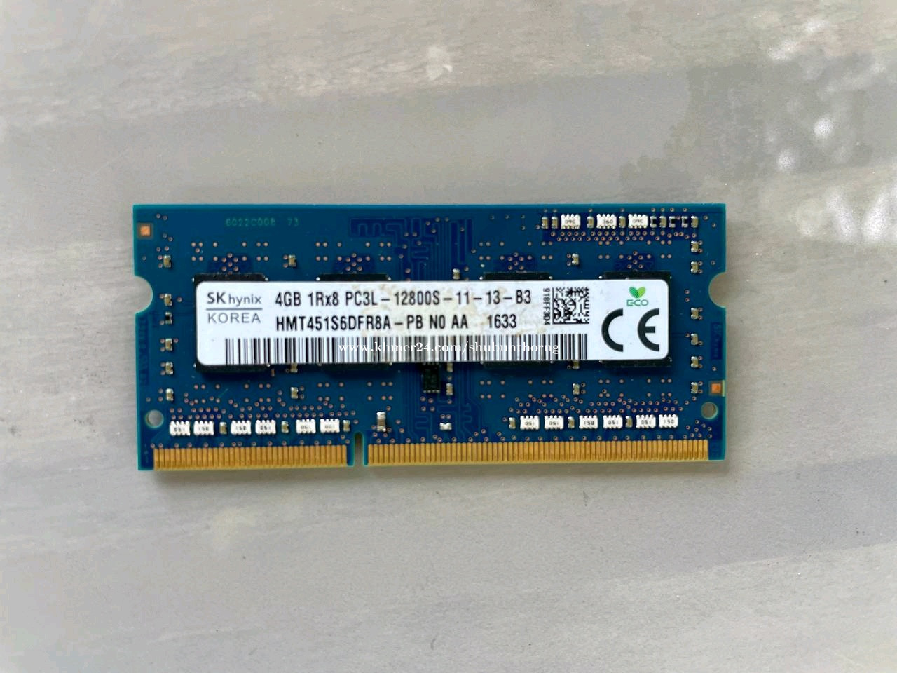Ram ddr3 4G price $6.00 in Dang Tong, Krong Khemarak Phoumin, Koh Kong ...