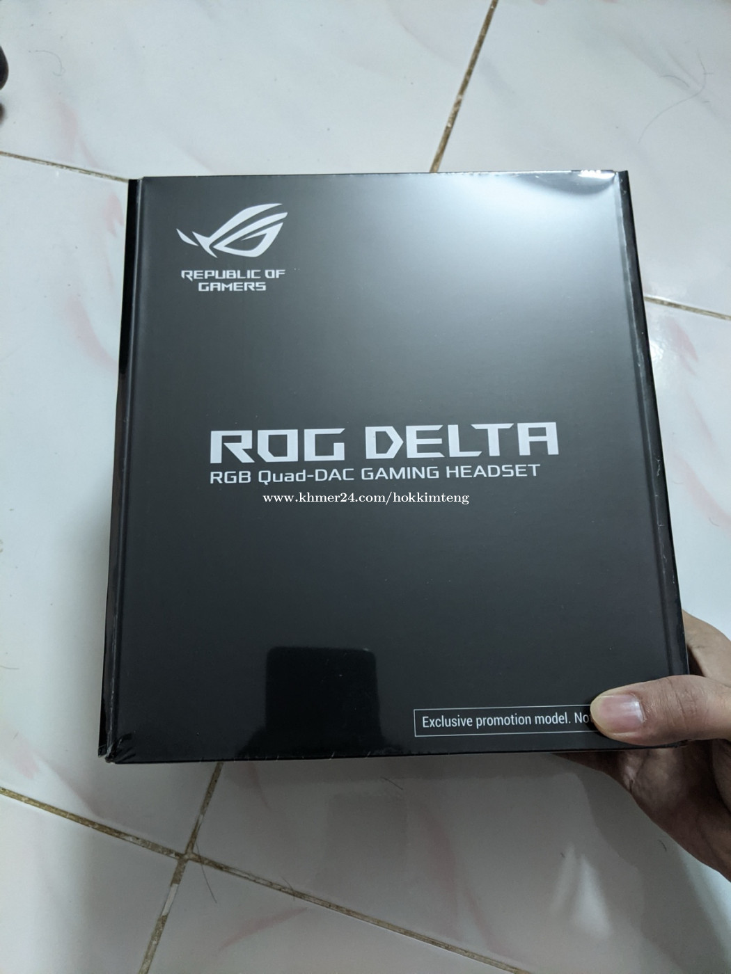 Rog Delta Gaming Headset price $168.00 in Tuek L'ak Muoy, Tuol Kouk, Phnom Penh, Cambodia - Kim ...