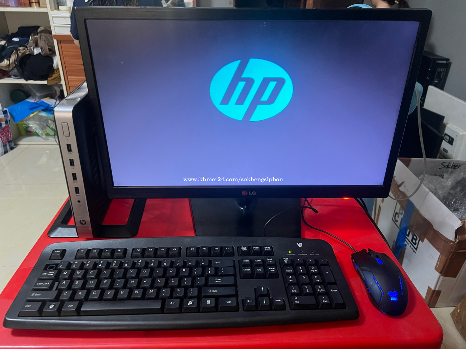 Mini Desktop + Monitor 22” price $85.00 in Kouk Khleang, Saensokh ...