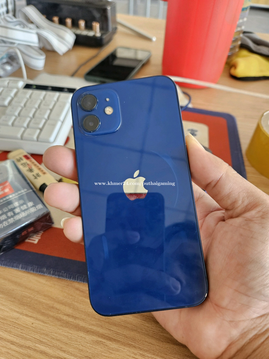 Iphone 12 128g price $250.00 in Trapeang Phlong, Ponhea Kraek, Tboung Khmum, Cambodia - PuThai ...