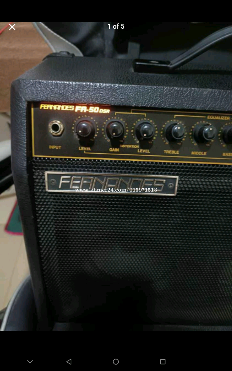 Guitar Solo Amplifier brand FERNANDES Equipped with reverb&destotion on ...
