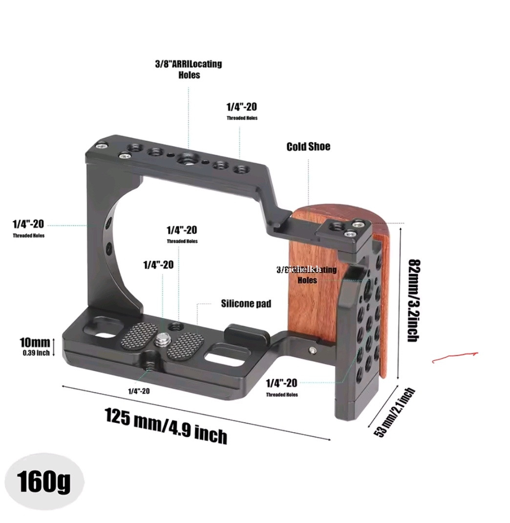 Rig cage camera Sony ZV-E10/ A6000 to A6500 price $24.00 in Tuol ...