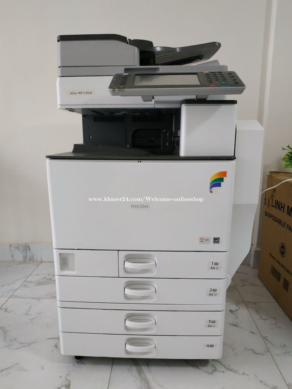 ត្រូវការលក់ម៉ាស៊ីនCopy Brand RICOH MPC 4502 price $660.00 in Chaom Chau ...