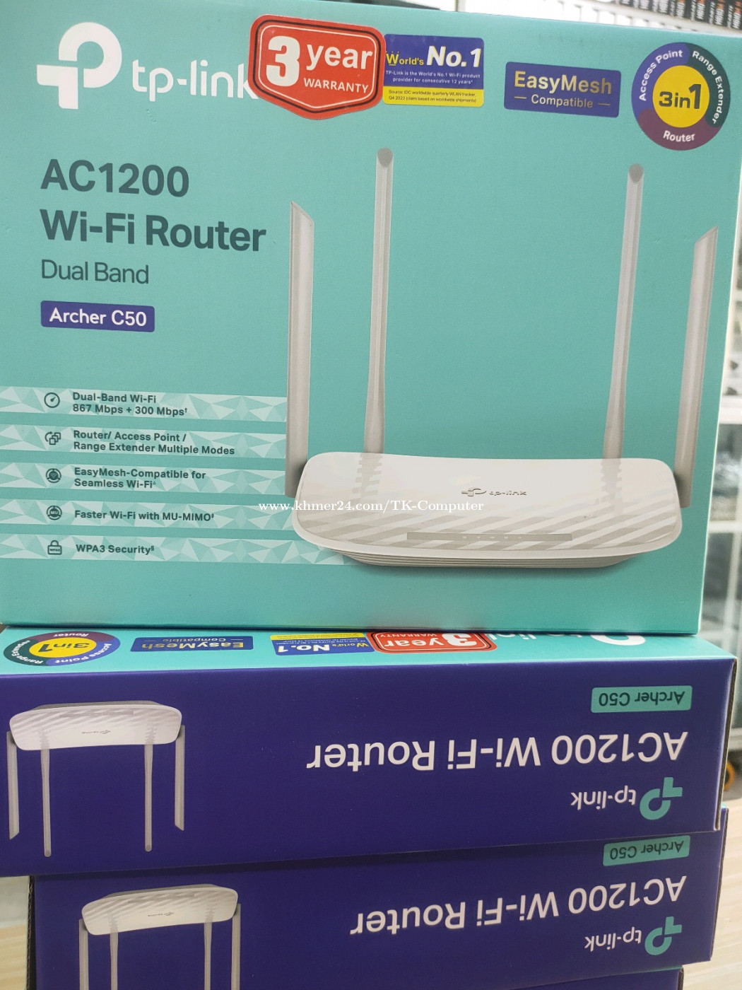 WiFi Router TP Link price $25 in Tuek L'ak Bei, Tuol Kouk, Phnom Penh, Cambodia - TK Computer ...