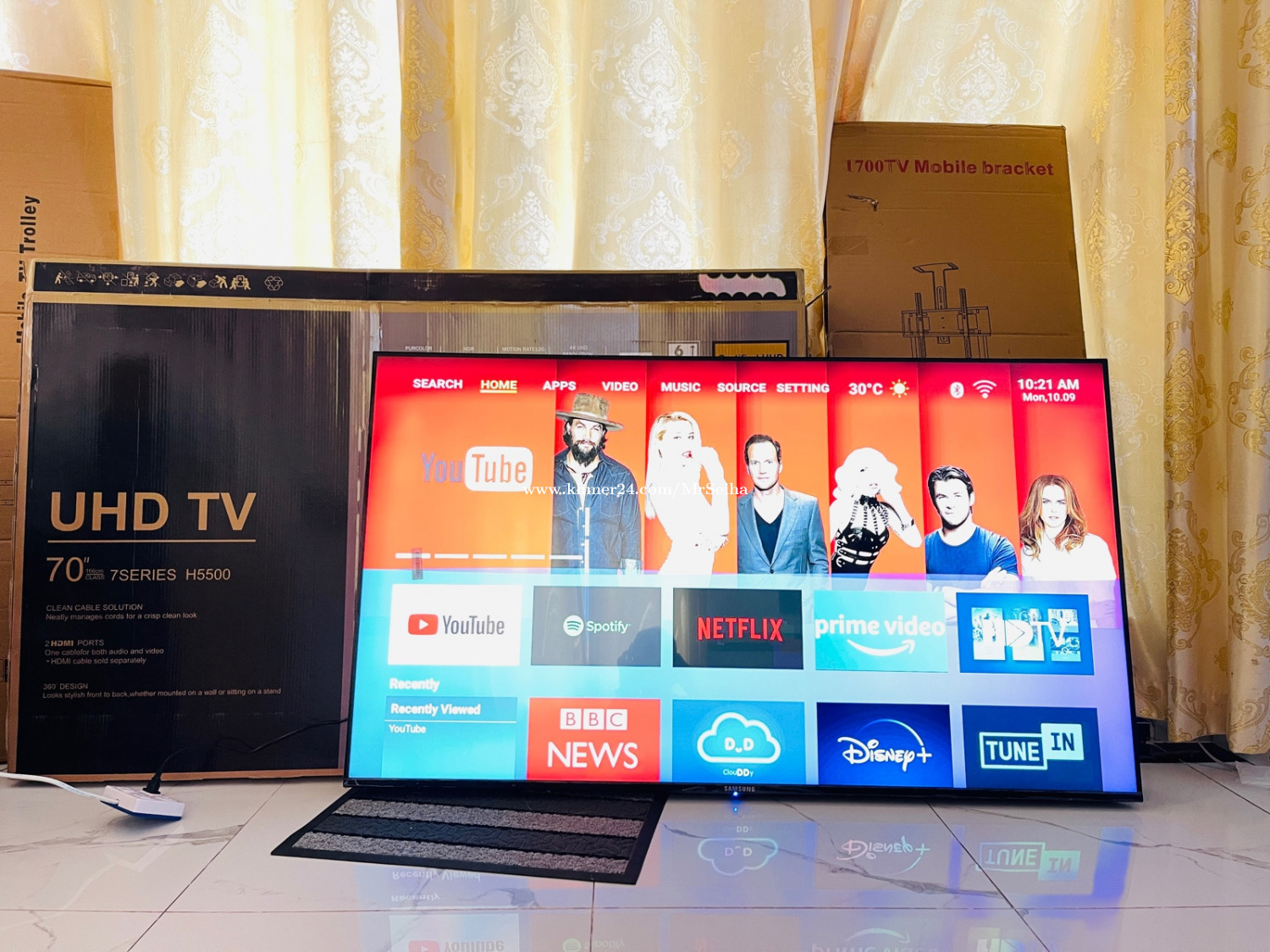 Smart TV Samsung 80 inch Ultra 4k price $580 in Tuek L'ak Muoy, Tuol ...