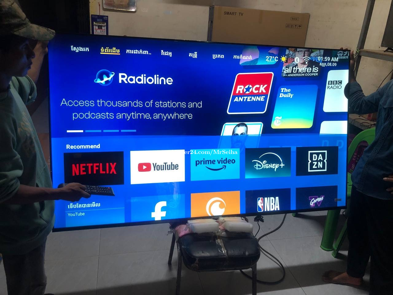 Smart TV Samsung 80 inch Ultra 4k price $580 in Tuek L'ak Muoy, Tuol ...