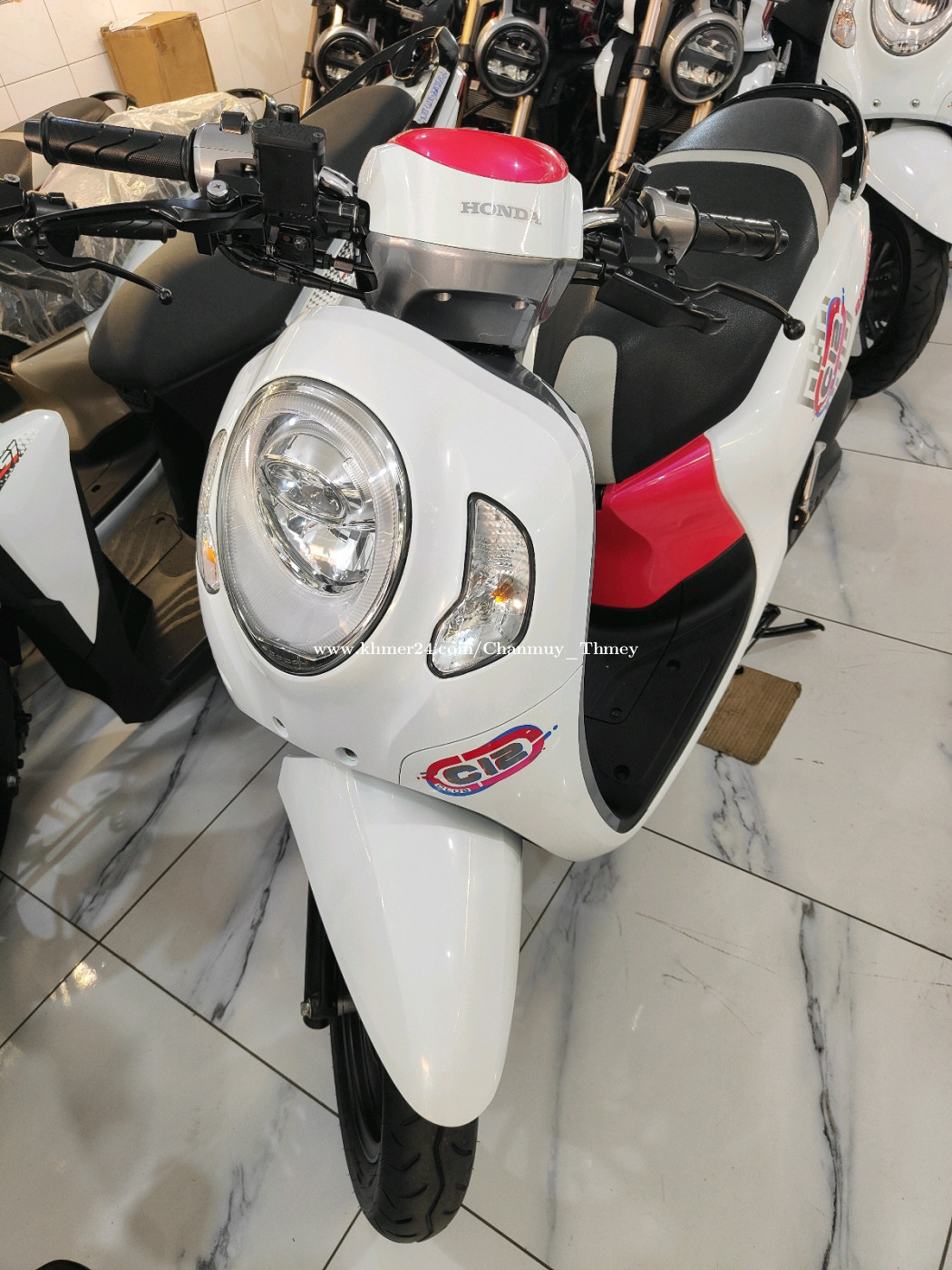 Honda Scoopy 023 have tax plate number good price $2056.00 in Veal Vong ...