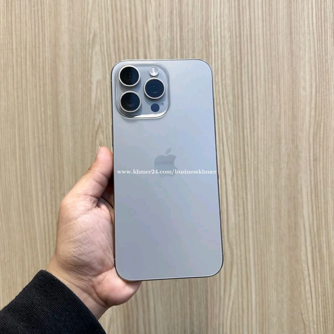 iPhone 15 Pro Max 256GB Natural ZP/A price $969.00 in Boeng Prolit ...