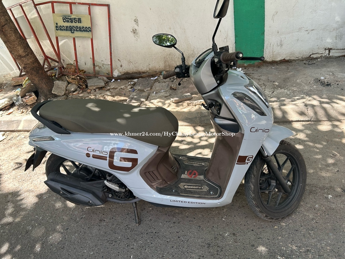 GTR GInio 110cc year 2024 មានពន្ធកាតគ្រី price $980.00 in Boeng Prolit ...