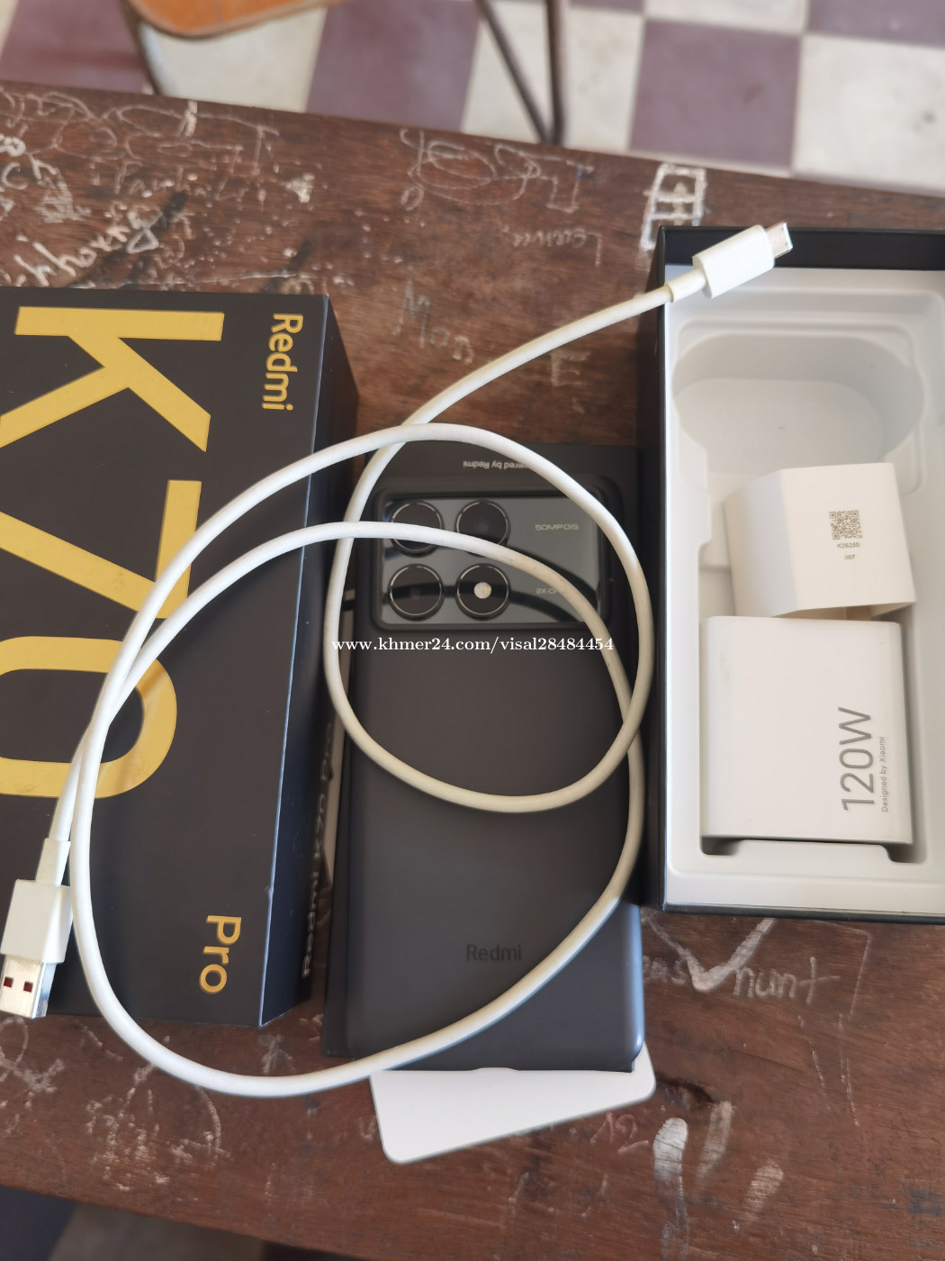 Redmi k70 pro price $313.5 in Chey Chumneah, Doun Penh, Phnom Penh, Cambodia - vi sal | Khmer24.com