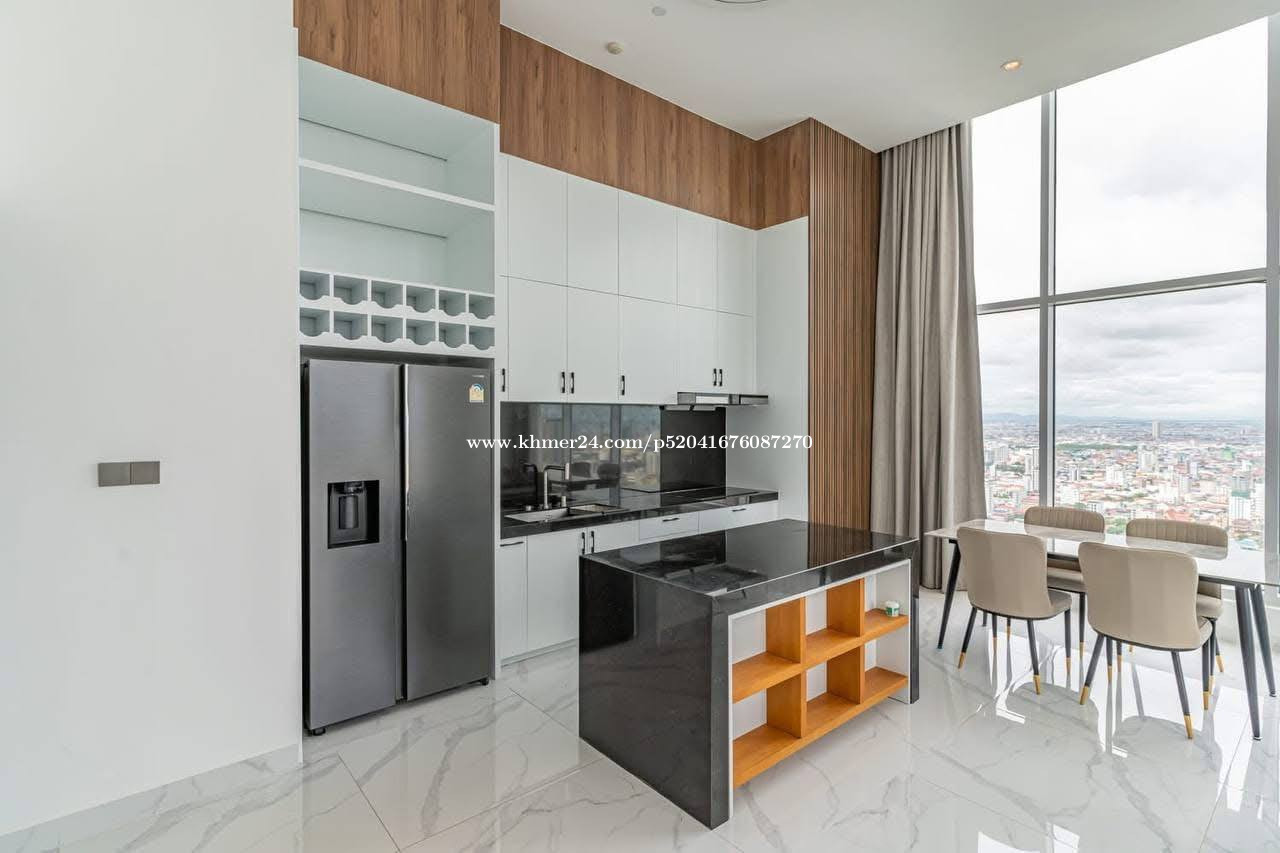 Beautiful Penthouse 3 Bedroom for sale at J Tower 2 BKK1 price $600000.00 in Boeng Keng Kang ...