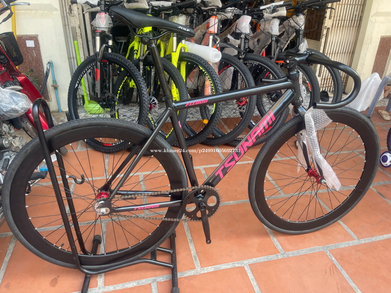 កង់Fixed gear Tsunami price $280.00 in Chak Angrae Kraom, Mean Chey ...