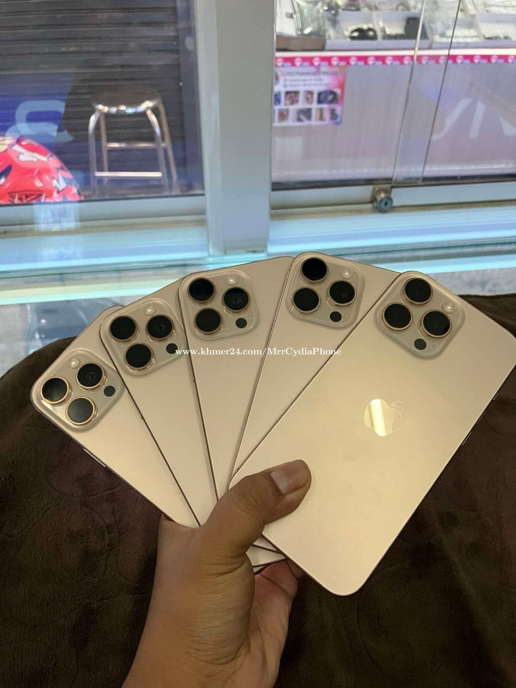Iphone 16 Pro Max (256G) Color Dessert តួស្អាត 999.99% Model ZA price ...