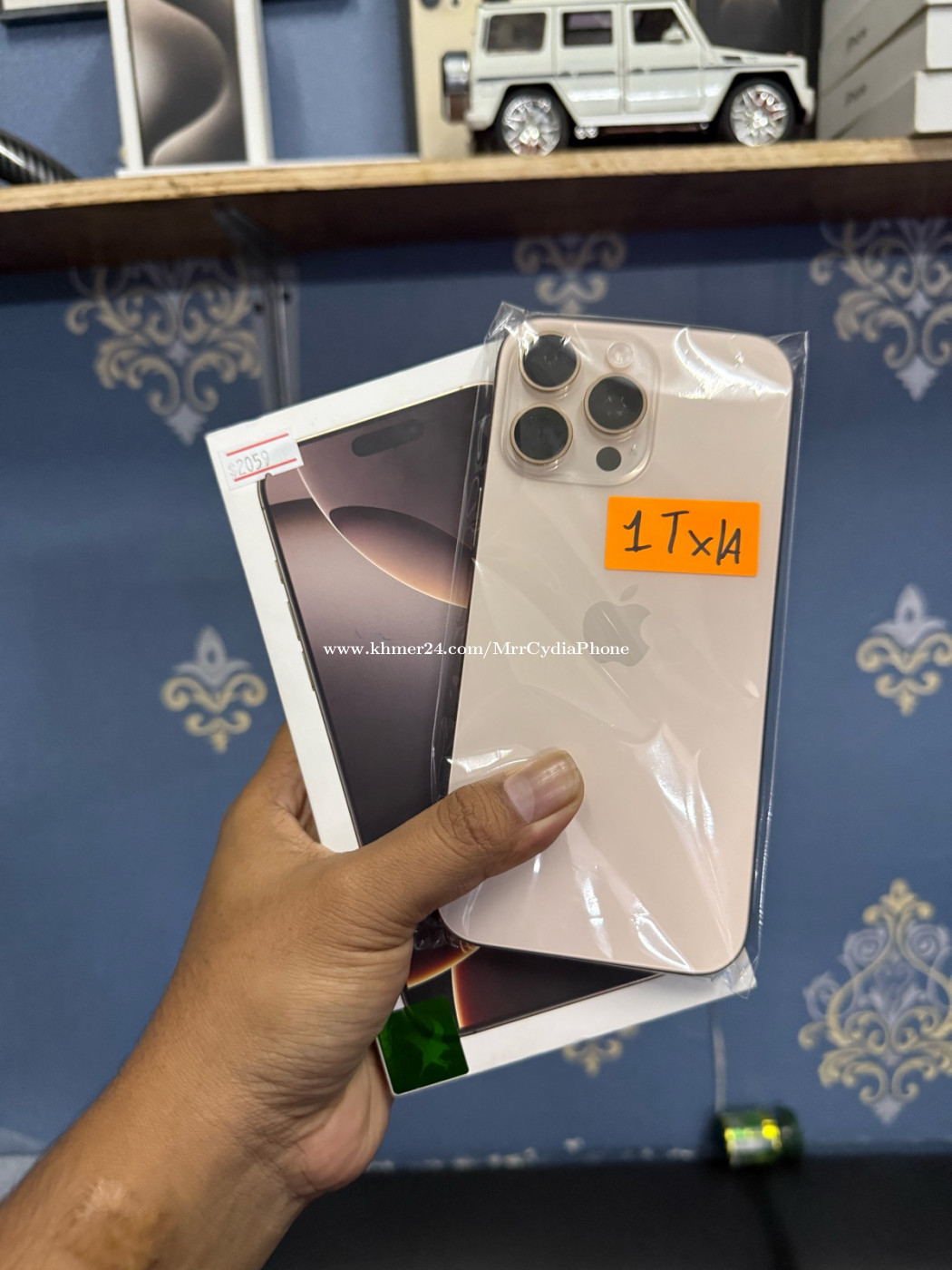 16 Pro Max memory 1T 1000g model X/A full set like new price $1570.00 in Phsar Daeum Kor, Tuol ...