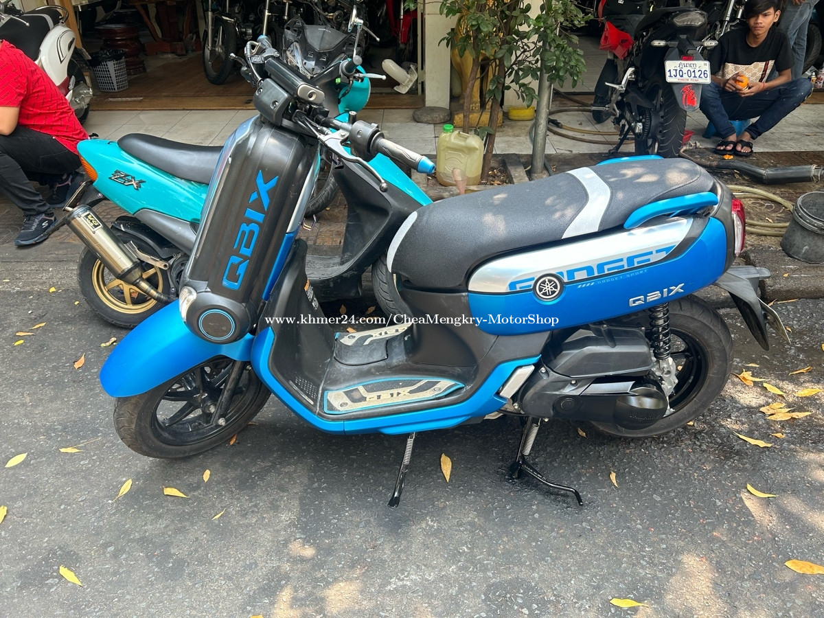 Yamaha QBIX 125cc ស្មាតឃី year 2019 មានពន្ធកាតគ្រី price $990.00 in ...