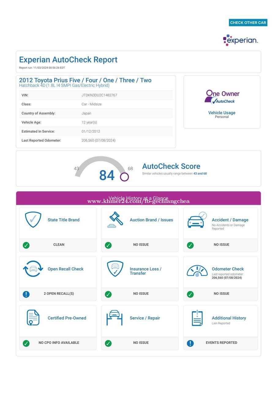 ឡានស្អាត 012 option3 ចរចារបាន price $21200.00 in Boeng Kak Pir, Tuol ...