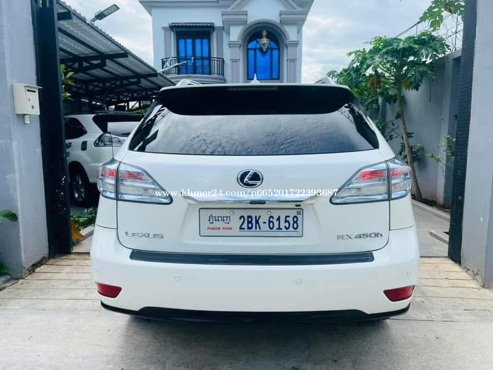 Lexus RX450h 2010 Full Option P2 price $35500.00 in Phnom Penh Thmei ...