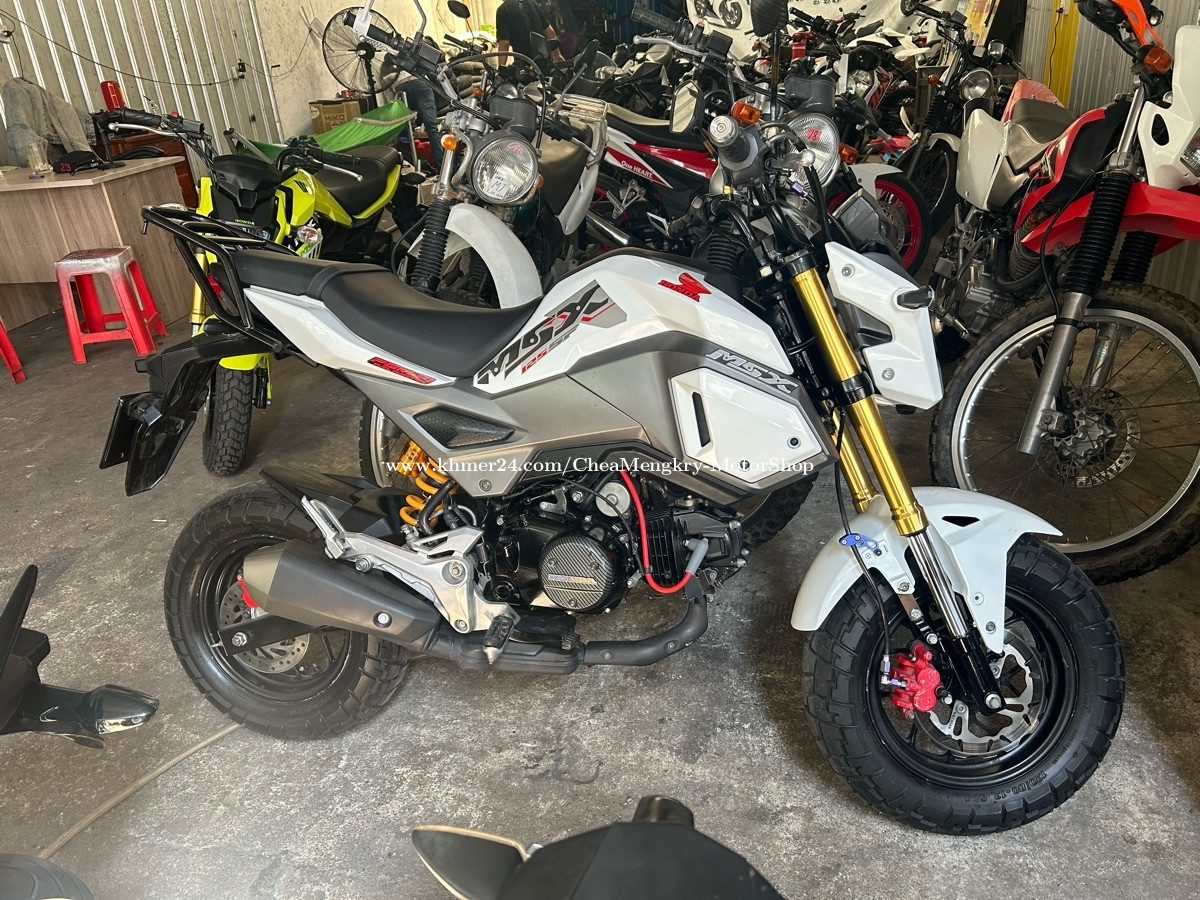 Honda msx zin 125cc year 2016 មានពន្ធកាតគ្រី price $970.00 in Boeng ...