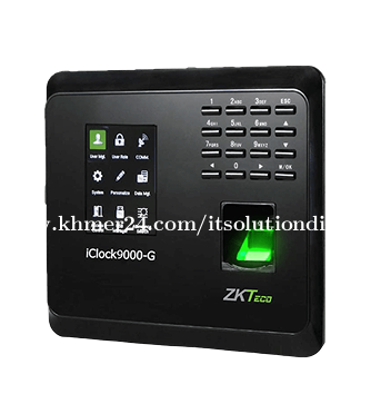 ZKTeco iClock9000-G Time Attendance Terminal price $138.00 in Chak Angrae Leu, Mean Chey, Phnom ...