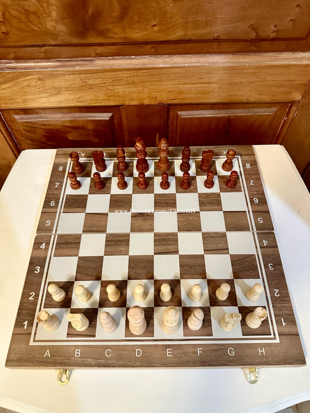 Wooden Chess Set ក្ដារអុកឈើមានគុណភាពខ្ពស់ price $35.00 in Phnom Penh ...