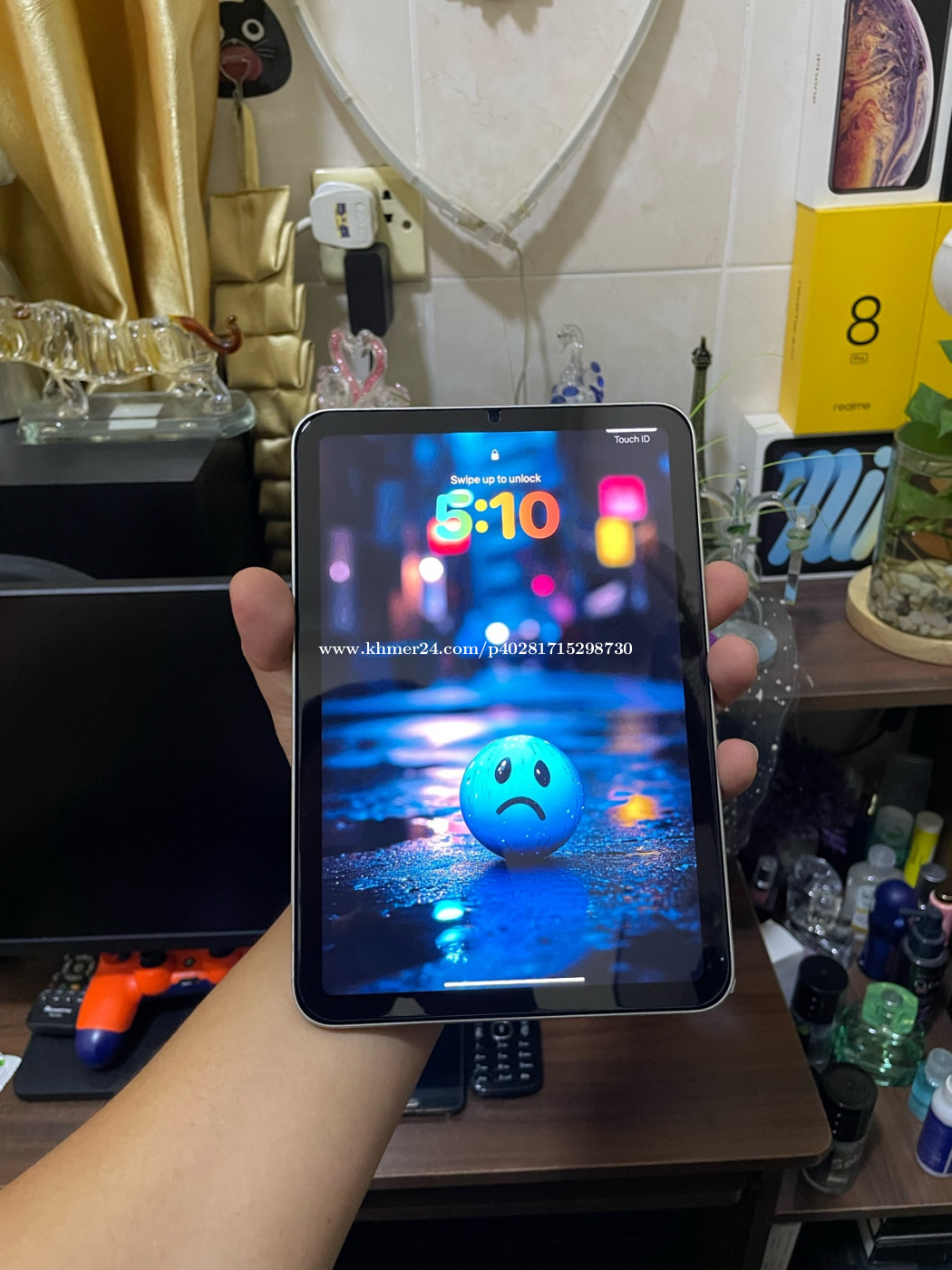 Ipad mini 6 64G Wifi 99.99%ដូចទិញថ្មី price $390.00 in Boeng Tumpun 1, Mean Chey, Phnom Penh ...