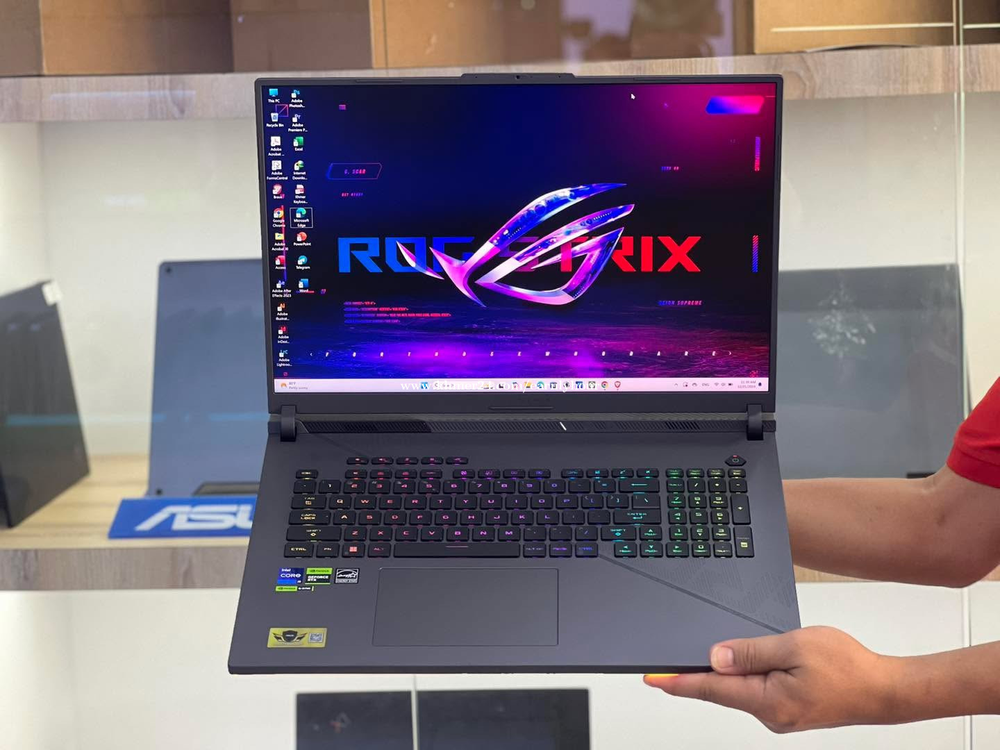 ASUS ROG G18 I9-14Gen|16Gb|1T|RTX4060 8Gb|18” 2K 240Hz price $1699 in Tuek L'ak Pir, Tuol Kouk ...