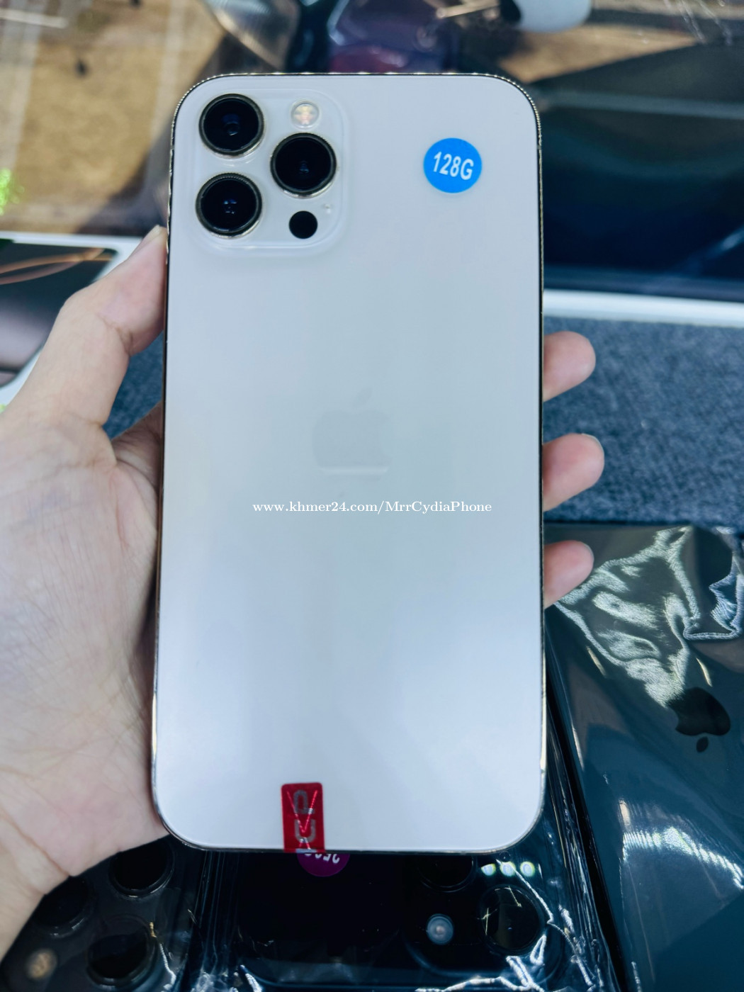 IPhone 12 Pro Max ទំហំផ្ទុក (128G) តួស្អាត 98.999% price $410.00 in ...