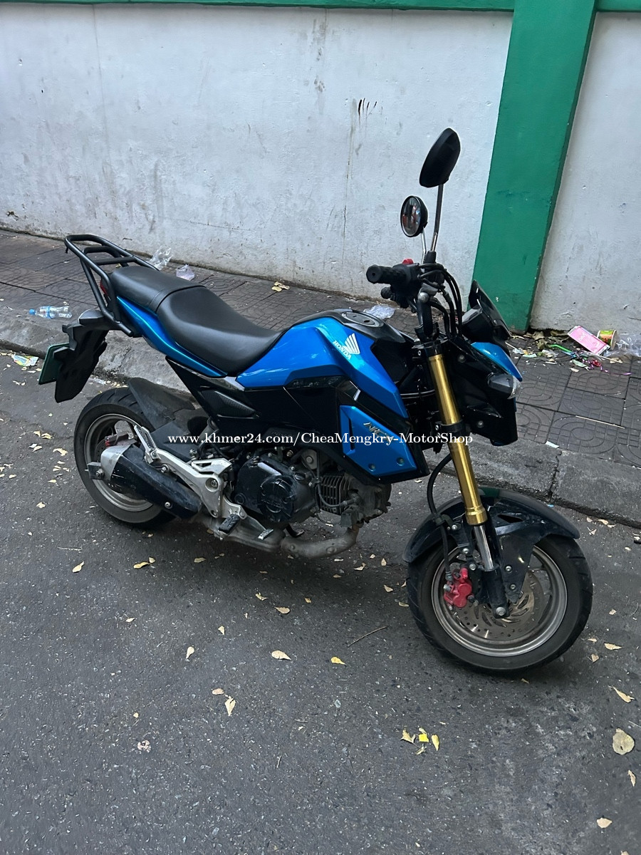 Honda msx zin 125cc year 2017 មានពន្ធកាតគ្រី price $980.00 in Boeng Prolit, Prampir Meakkakra ...