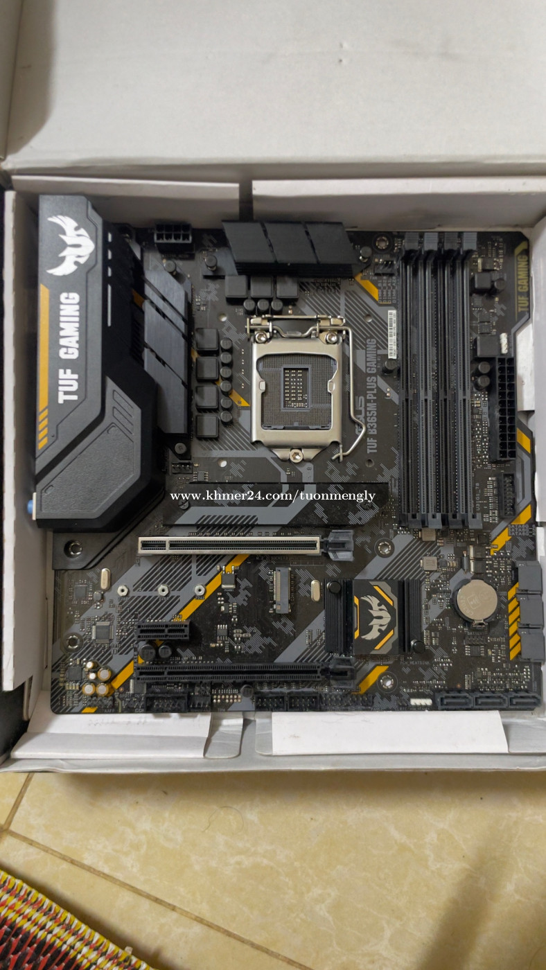 Motherboard TUF B365M-PLUS Gamnig price $40.00 in Kokir Thum, Kien Svay, Kandal, Cambodia - Tuon ...