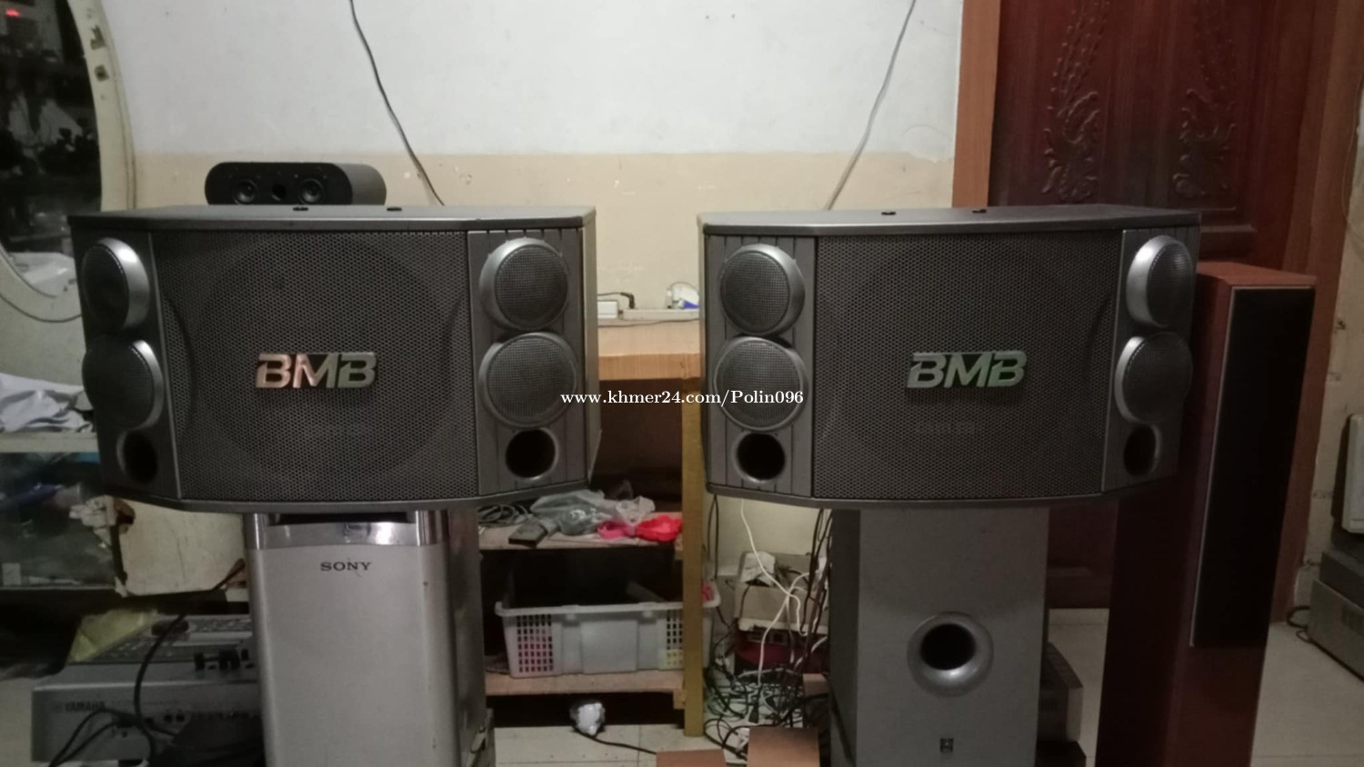 BMB speaker 1700W មូយគូរ 2តិកកន្លះModel CS-850MKfrom Japan sound good ...
