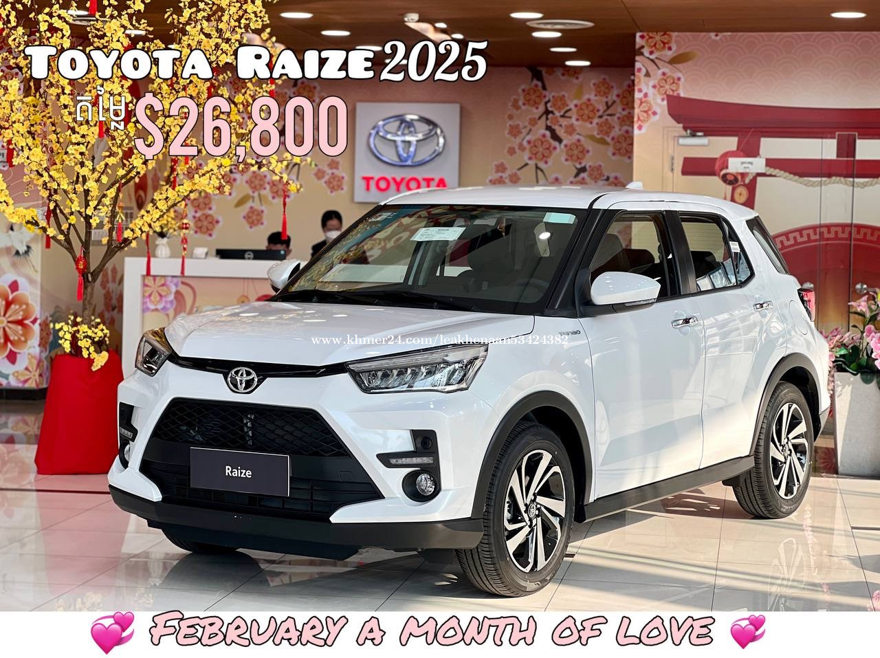 Toyota Raize price $26800.00 in Tuek Thla, Saensokh, Phnom Penh ...